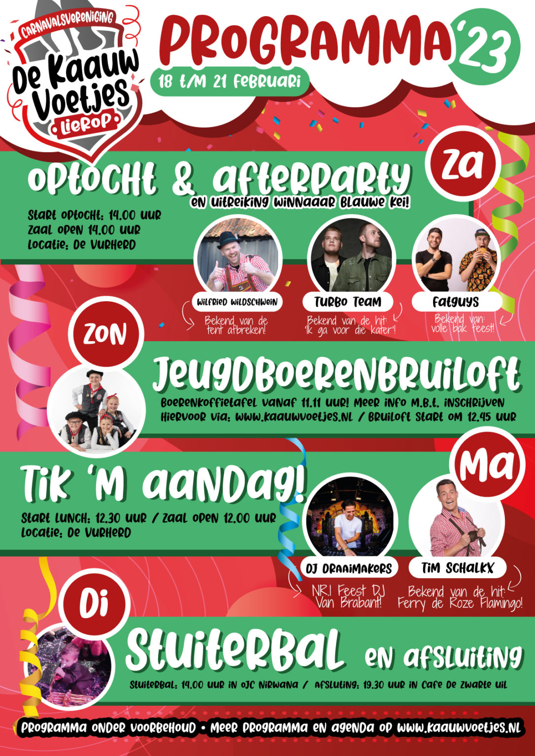 De Kaauw voetjes pakken uit tijdens carnaval! – Carnavalsvereniging De Kaauw Voetjes