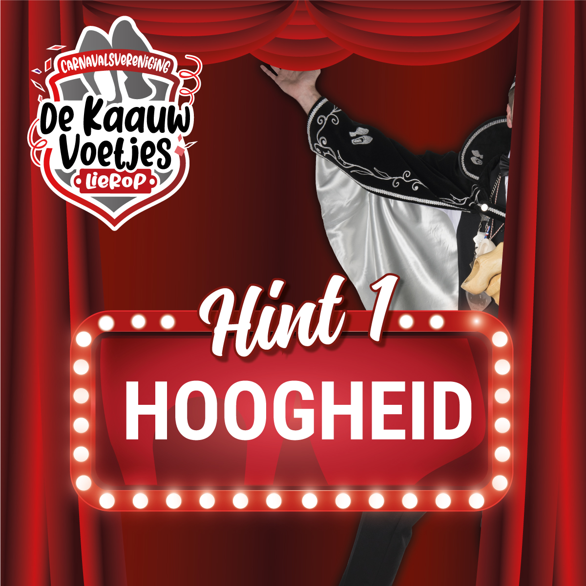 Eerste hint bekend! – Carnavalsvereniging De Kaauw Voetjes